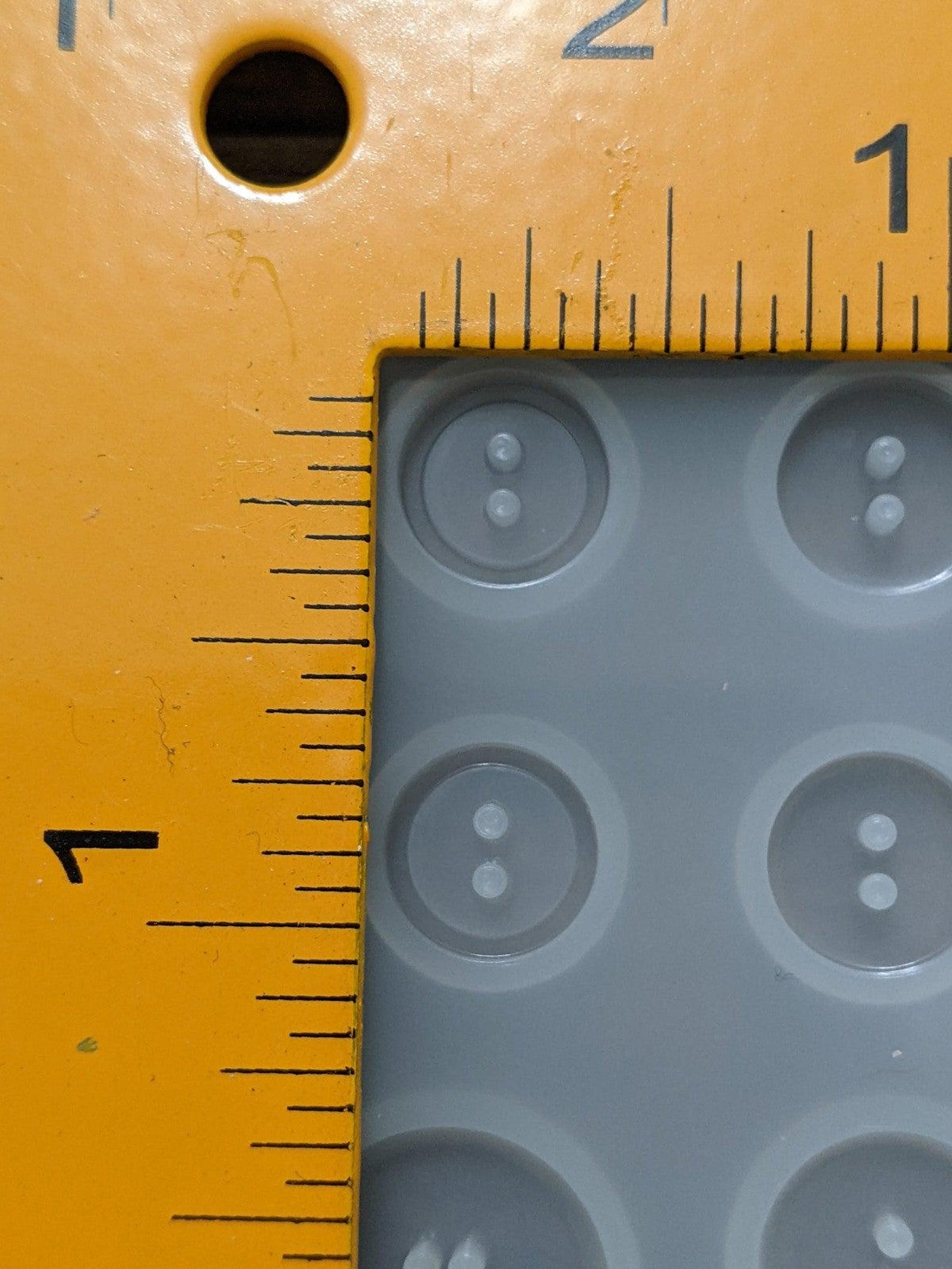 Silicone Button Mold / UV Resin Button Mold 11 Cavities DIY CRAFT ...