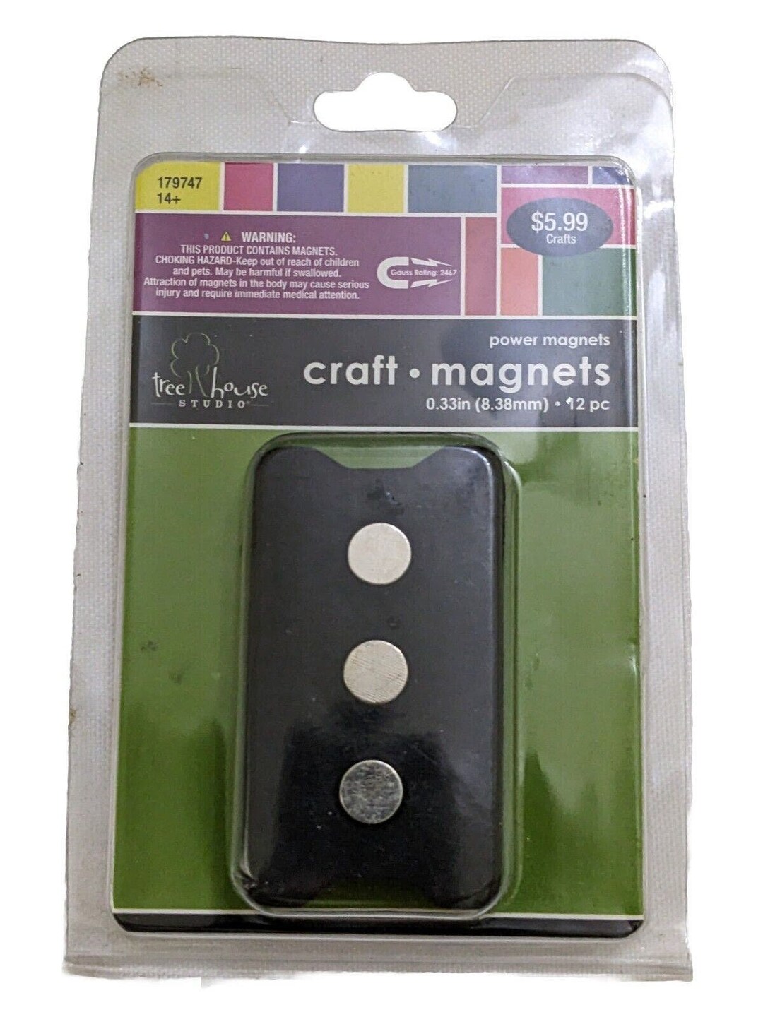 12 New Craft Magnet Power Magnets 0.33 Inches Diy Crafting - Etsy
