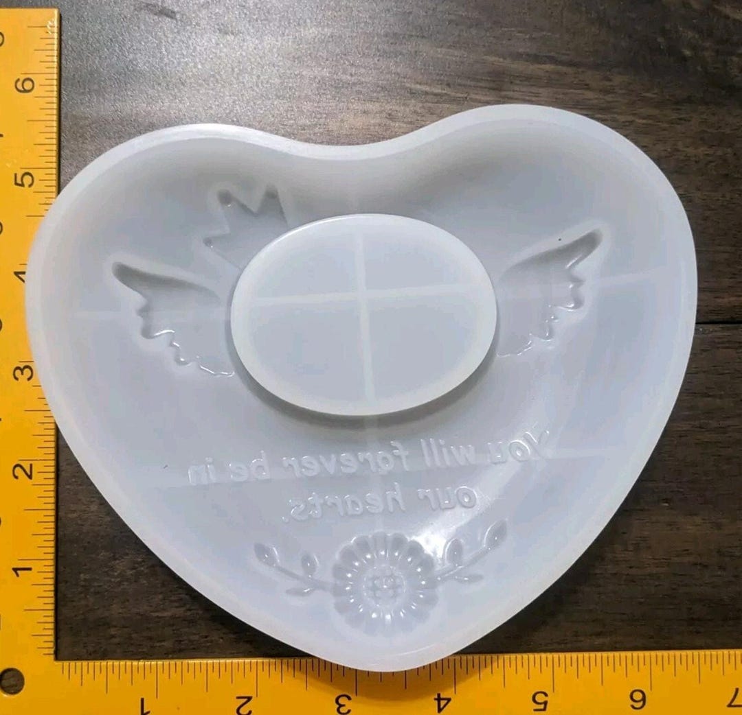 Pet Dog Cat Tomb Photo Frame Silicone Mold Resin Memorial Mold Forever ...