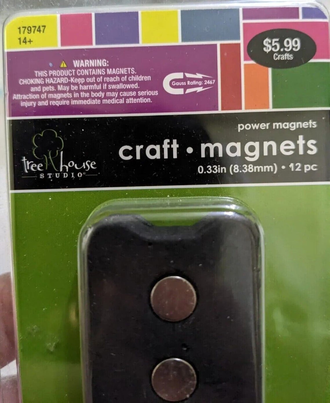 12 New Craft Magnet Power Magnets 0.33 Inches Diy Crafting - Etsy