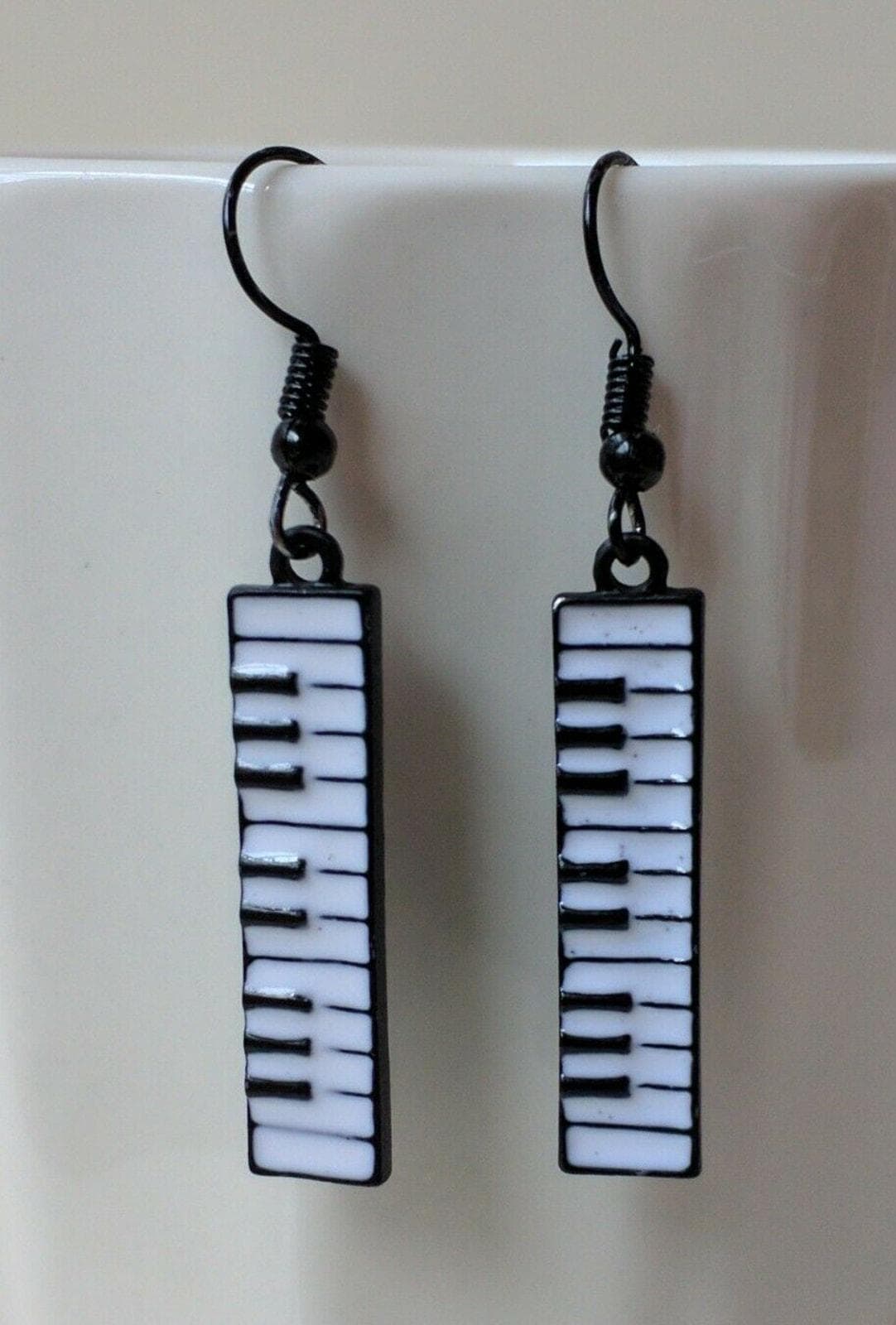 New Dangle Earrings Piano Keys Keyboard Music Art Gift - Etsy