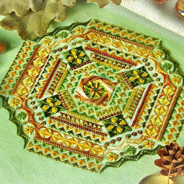 Biscornu Pattern - Etsy