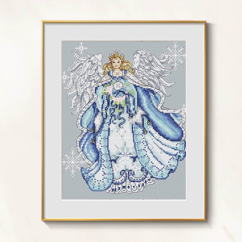 Angel Cross Stitch - Etsy