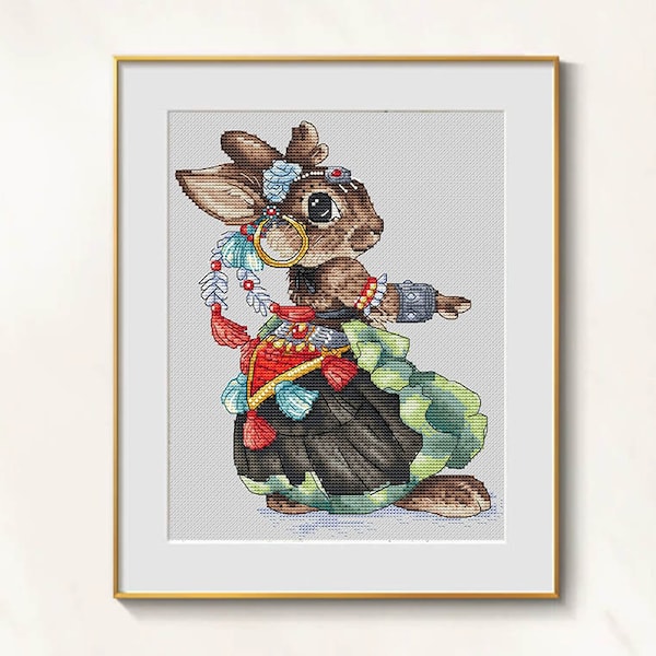 Cross Stitch Pattern Gypsy - Etsy