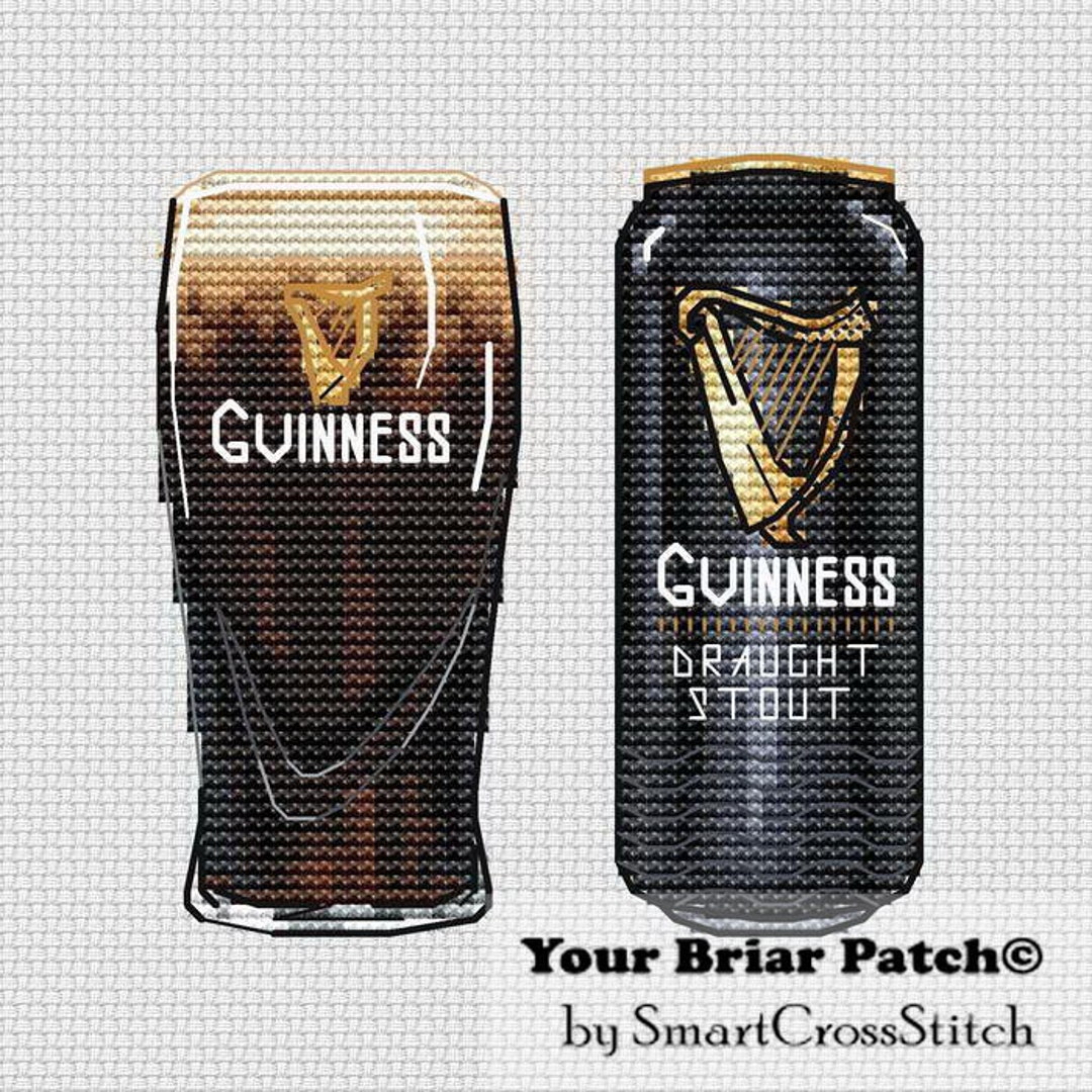 Beer Cross Stitch Bar Pattern Pdf - Beer Glass Cross Stitch Beer Jar ...