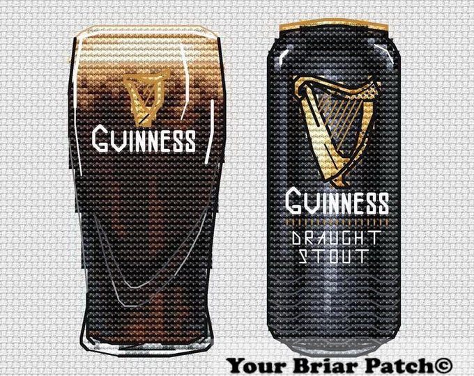 Beer Cross Stitch Bar Pattern Pdf - Beer Glass Cross Stitch Beer Jar ...