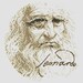 Da Vinci Cross Stitch Leonardo Pattern Pdf - Da Vinci Portrait Cross ...