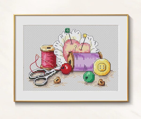 Sewing Machine II Counted Cross Stitch/ PDF File/instant Download ...