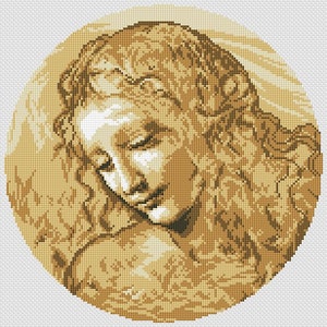 Da Vinci Cross Stitch Leda Pattern Pdf - Leonardo Da Vinci Cross Stitch ...
