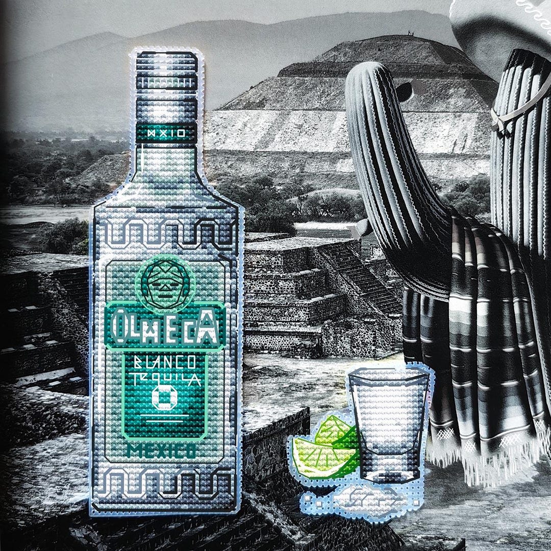 Tequila Cross Stitch Bar Pattern Pdf - Tequila Cross Stitch Strong ...