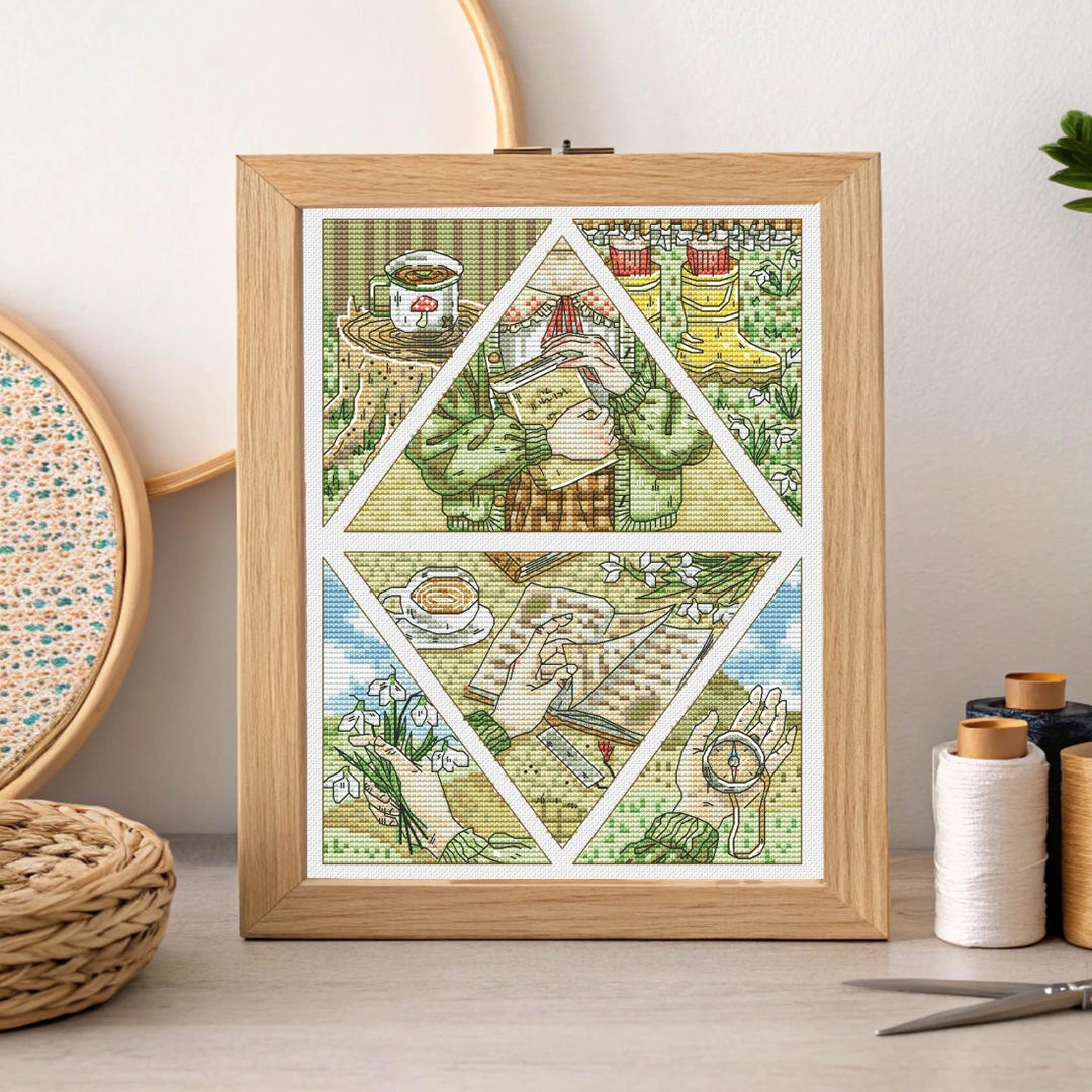 Country Life Cross Stitch Summer Pattern Pdf - Best Moments Life ...