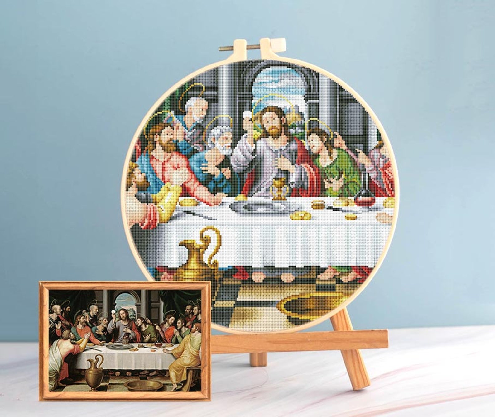Da Vinci Cross Stitch Last Supper Pattern Pdf - Leondardo Da Vinci ...
