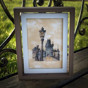 Prague Cross Stitch Old Town Pattern Pdf – Travel Cross Stitch Prague ...