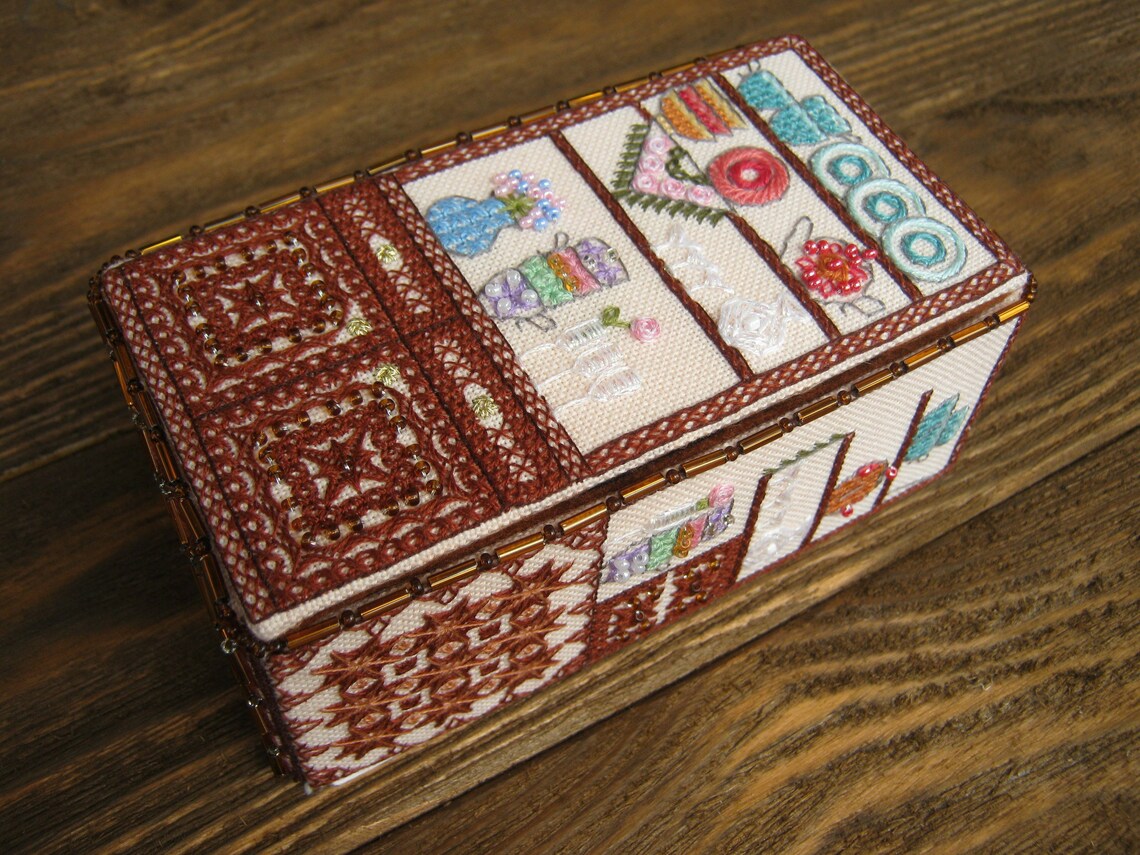 Crafts Box Plastic Canvas Cupboard Pattern Crafts Box - Etsy