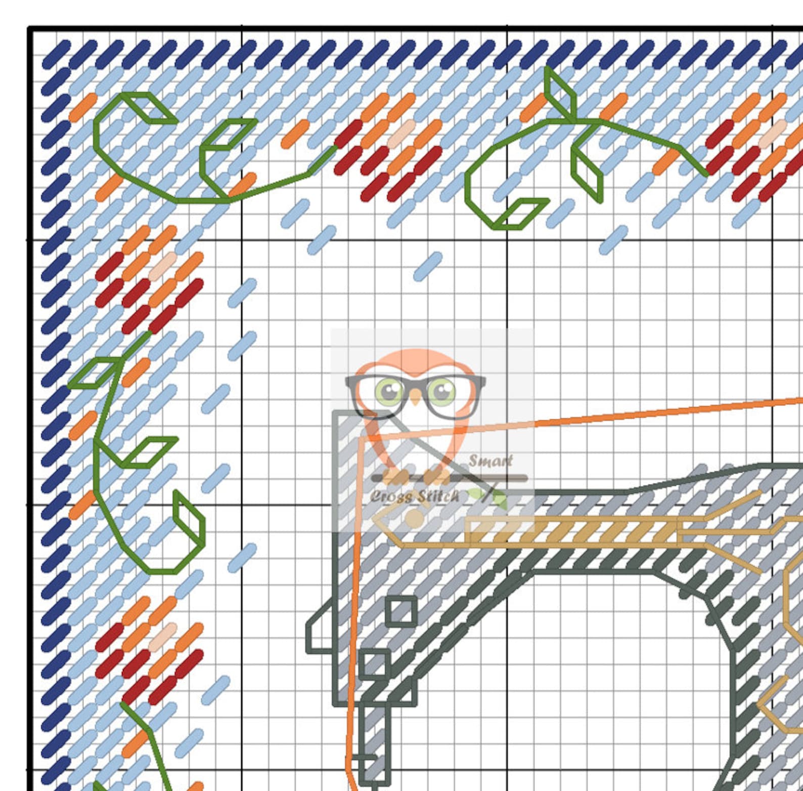 Crafts Box Cross Stitch Plastic Canvas Sewing Machine Pattern - Etsy