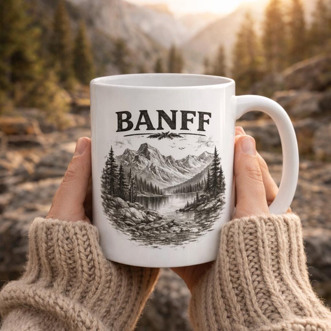 Banff National Park Mug | Inspired by the Canadian Rockies - Etsy Australia