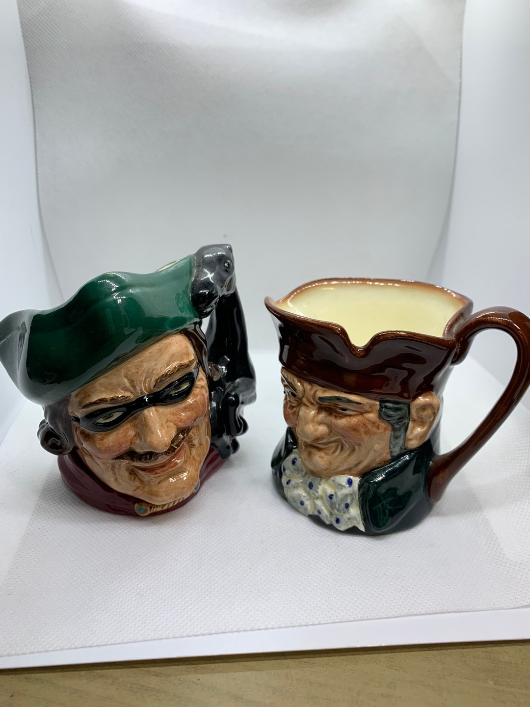 Royal Doulton Toby Mugs Dick Turpin and Old Charley - Etsy