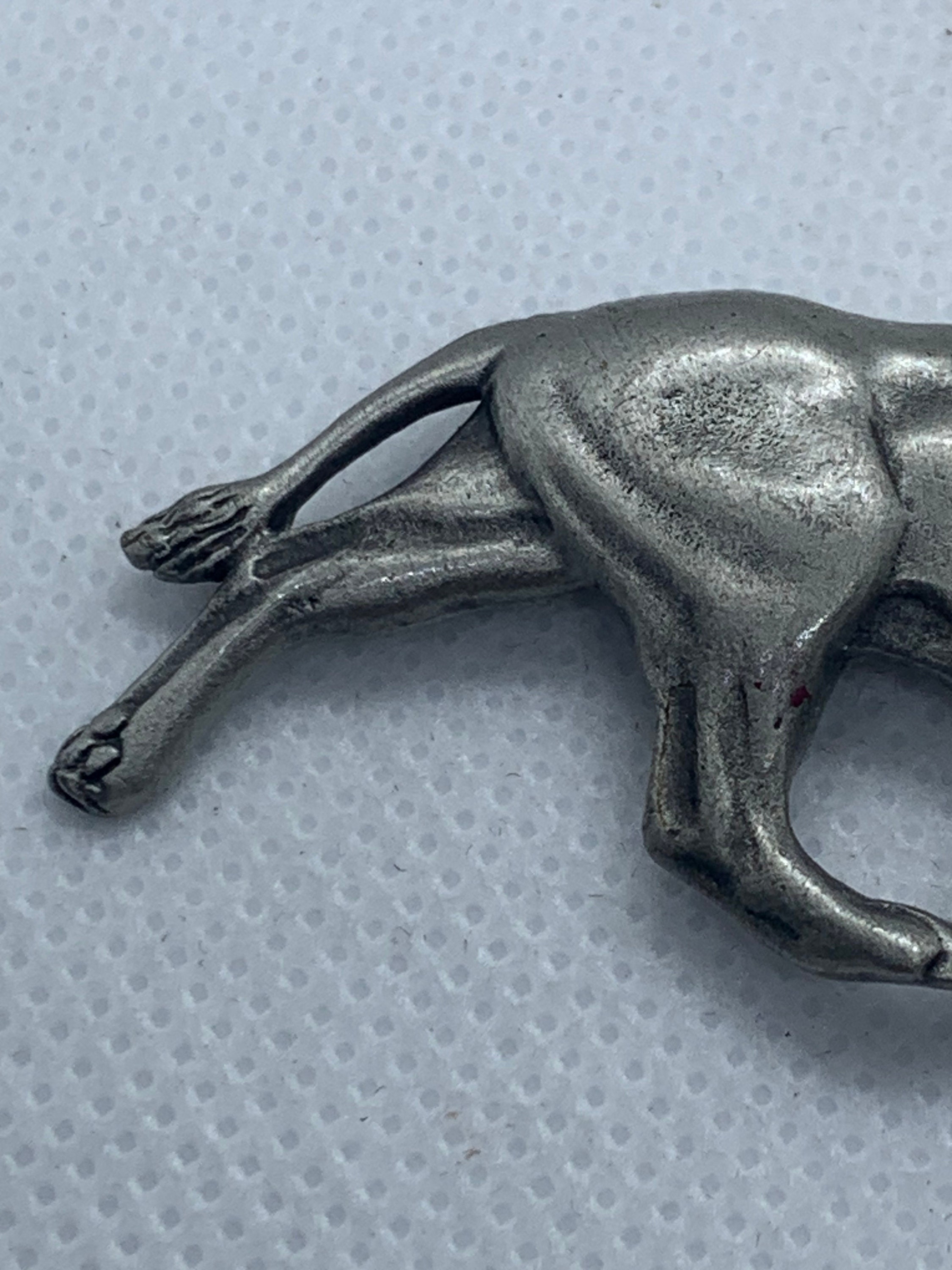 Signed Fable Silver Tone Lion Pin - Etsy