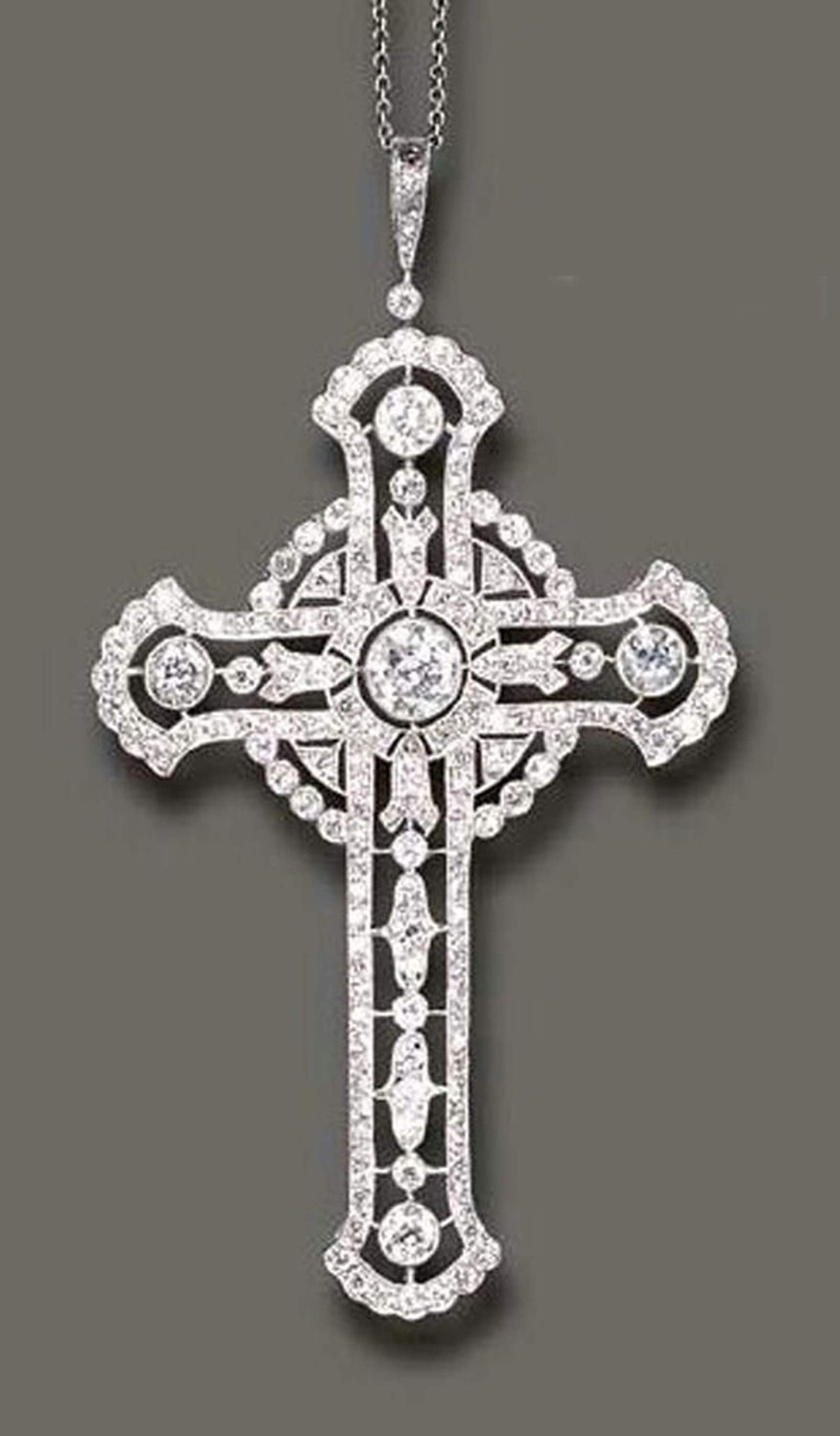 Antique Vintage Style Cross Pendant, Christian Cross Pendant, Old ...
