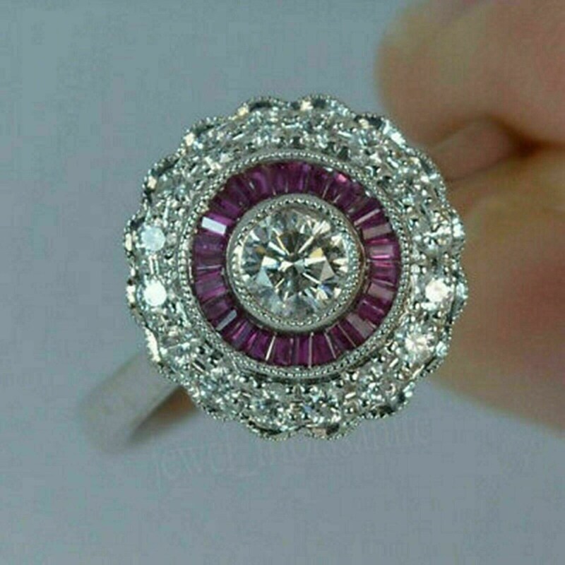 Bezel Set Ruby - Etsy