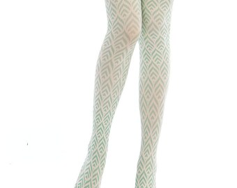 Mint Green Tights - Etsy