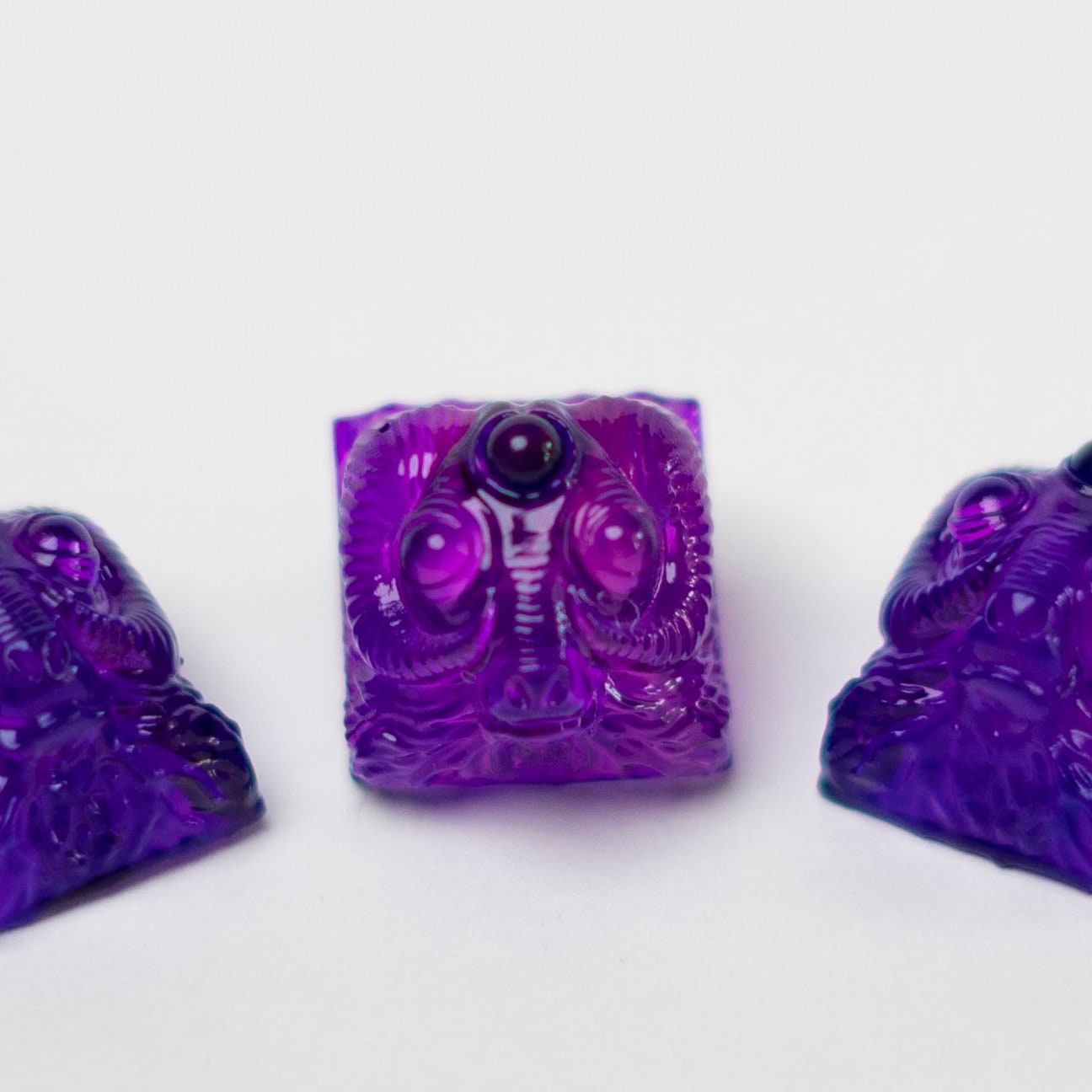 Cursed Goat Artisan Keycap Jelly Purple Witch 3d Resin - Etsy