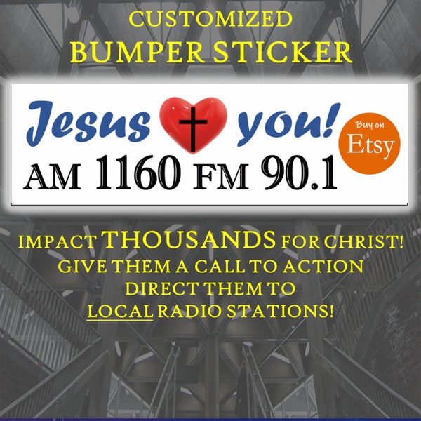 Radio Station Stickers - Etsy