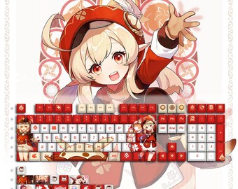 Klee Genshin Keycaps - Etsy