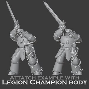 Heresy Templar Swordman Alternative Pose X5 custom Order - Etsy