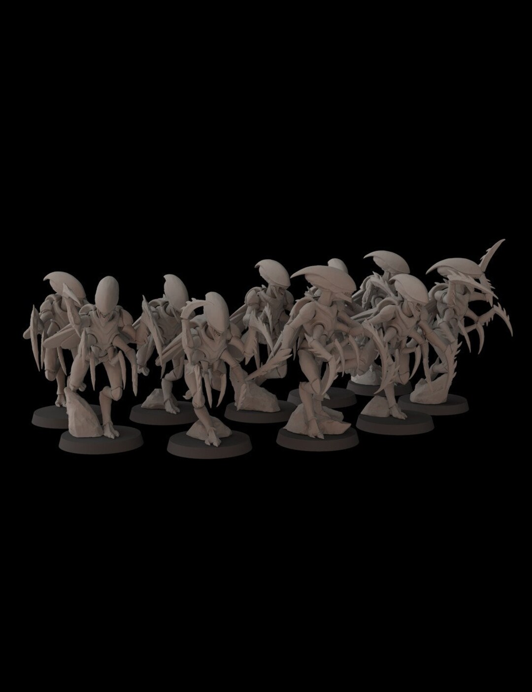 Insectoids Fantasy Cult Miniatures Infestors X10 custom - Etsy