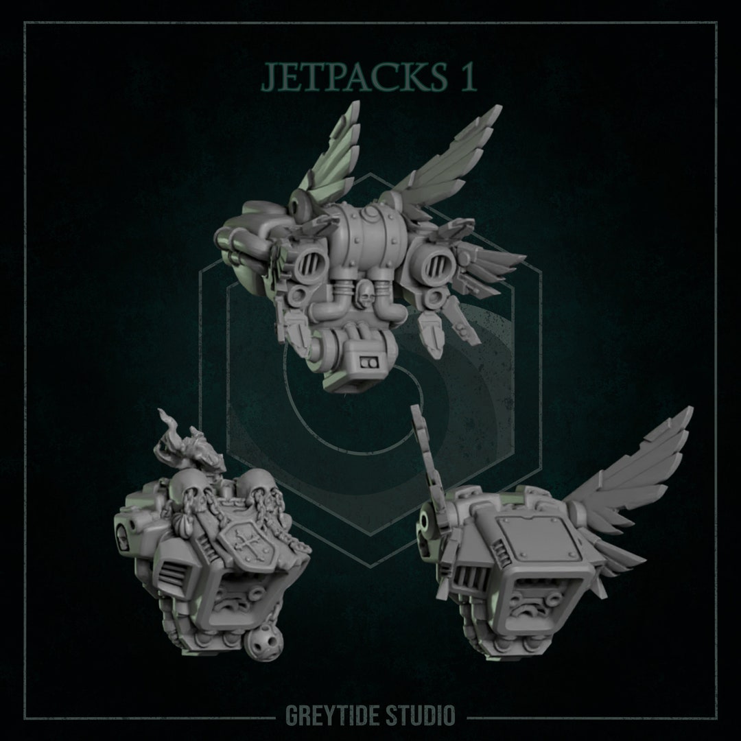 Greytide Studios Jetpacks Pack custom Order - Etsy
