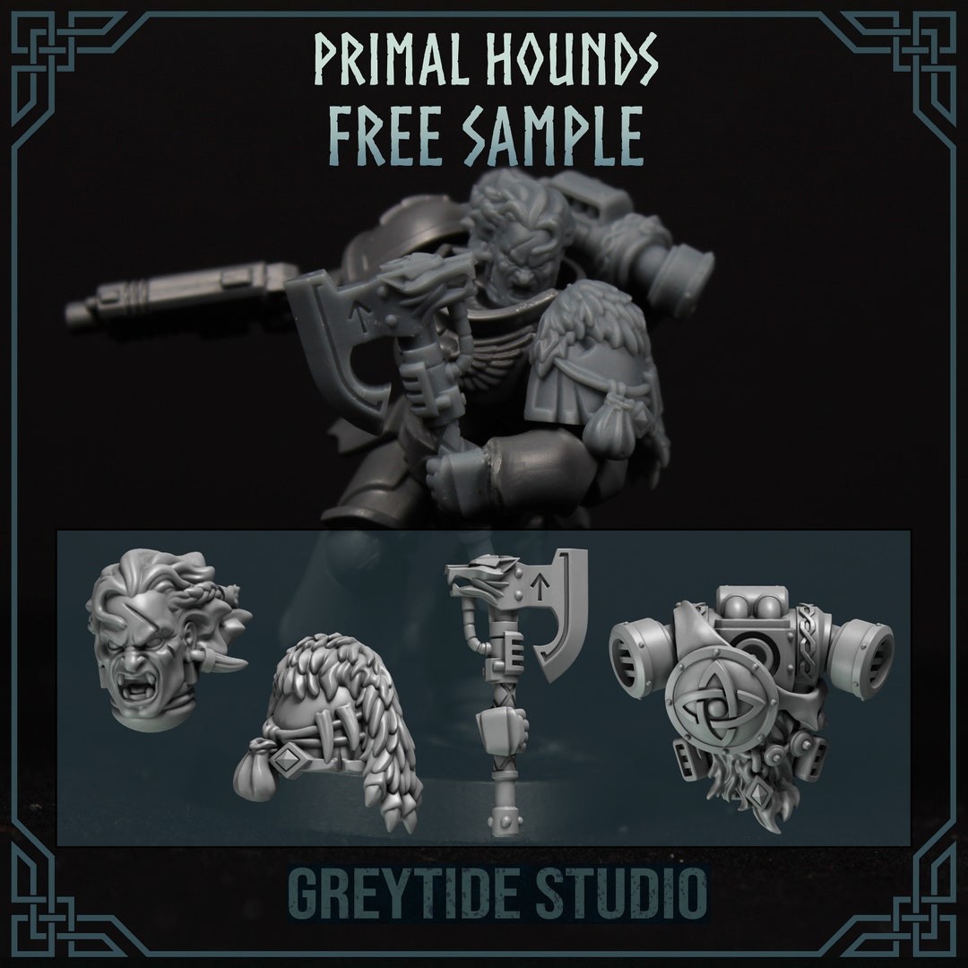 Greytide Studios Primal Hounds Sample Pack custom Order - Etsy