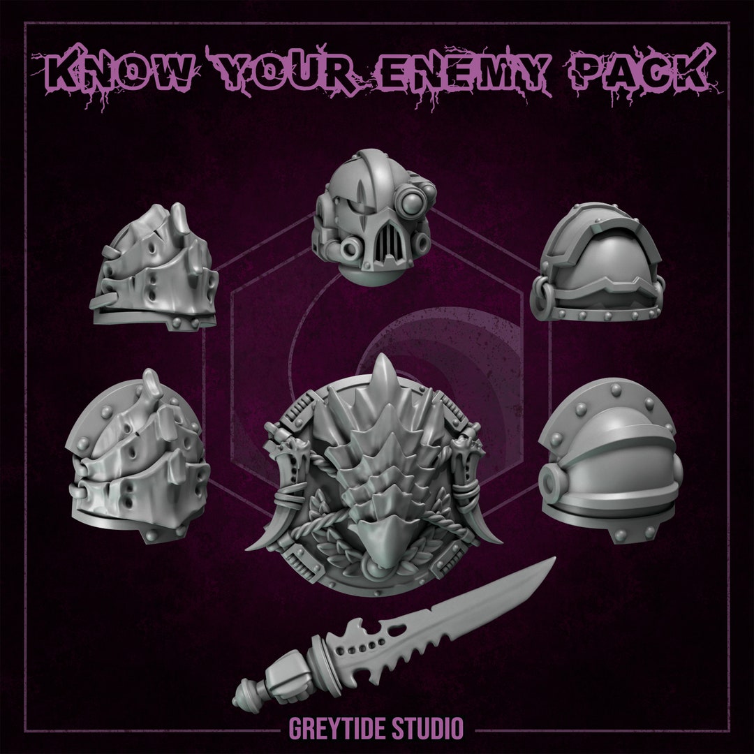 Greytide Studios Know Your Enemy Pack custom Order - Etsy