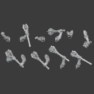 Heresy Gen 6 Power Maul Arms X10 custom Order - Etsy