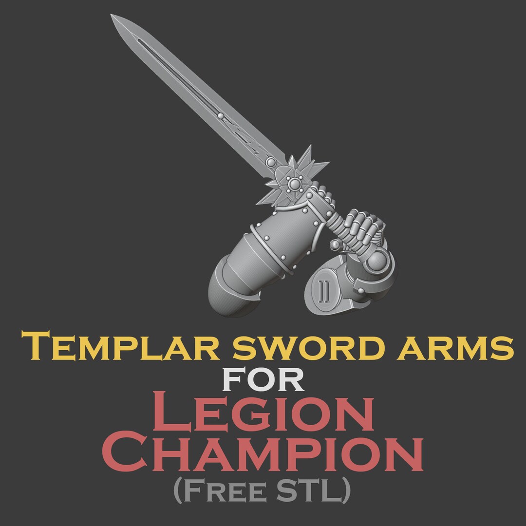 Heresy Templar Swordman Alternative Pose X5 custom Order - Etsy