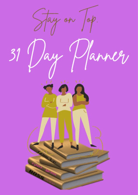 31-day Planner empowering Daily Messages - Etsy