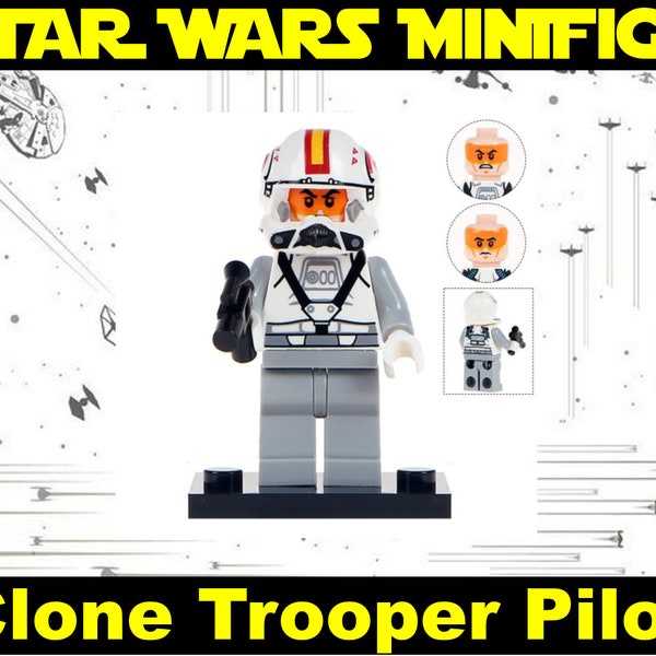 Pilot Clone Trooper Minifigure - Etsy