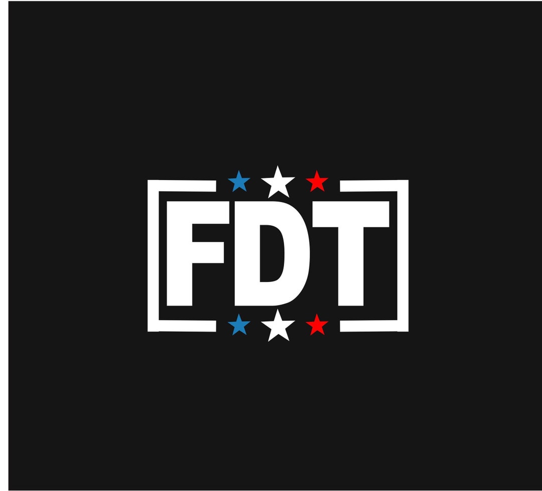 FDT, Anti Trump Decal, Political Decal, Bumper Sticker - Etsy
