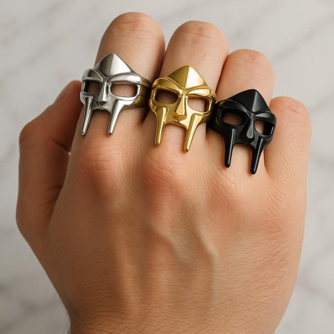 Steel Spartan Helmet Ring – Mens Silver Gladiator Ring, Leonidas Helmet ...