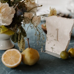 Stone Table Numbers - Etsy