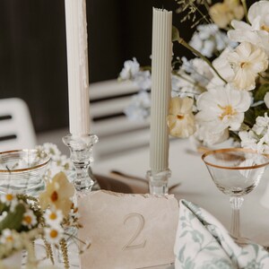 Stone Table Numbers - Etsy