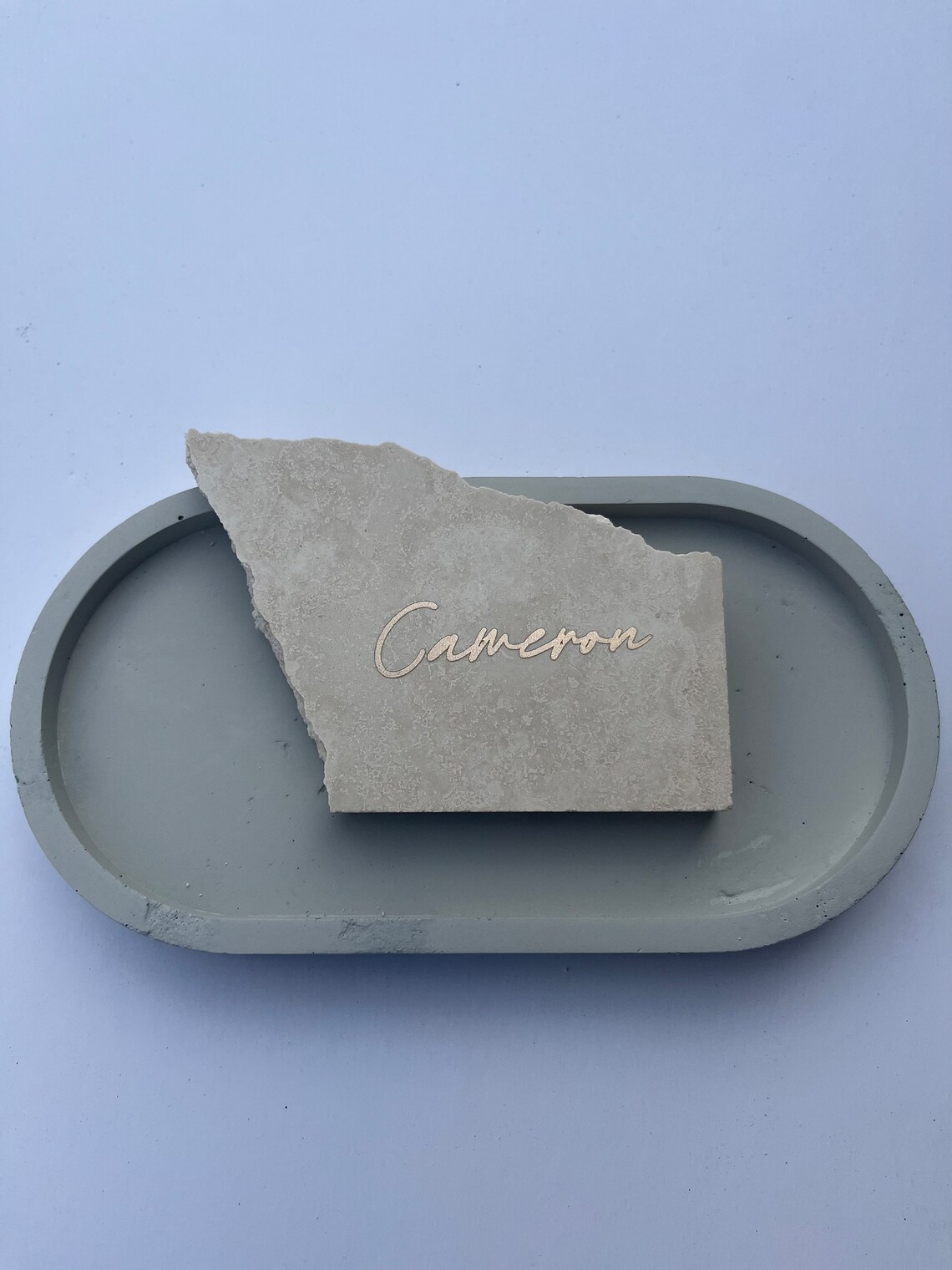 Stone Name Place Cards - Etsy