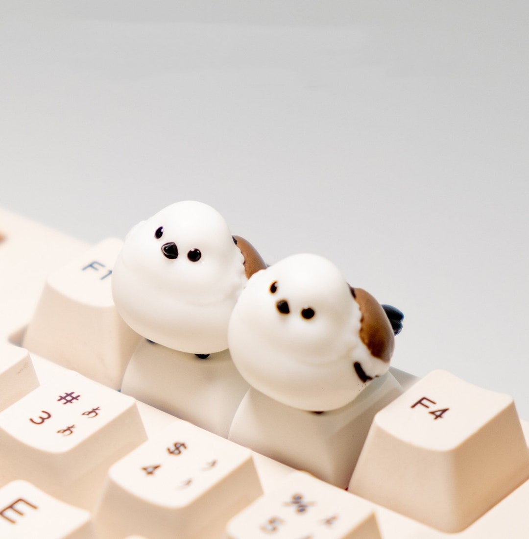 Personalized Cute Bird Keycaps Environmentally Friendly Resin - Etsy