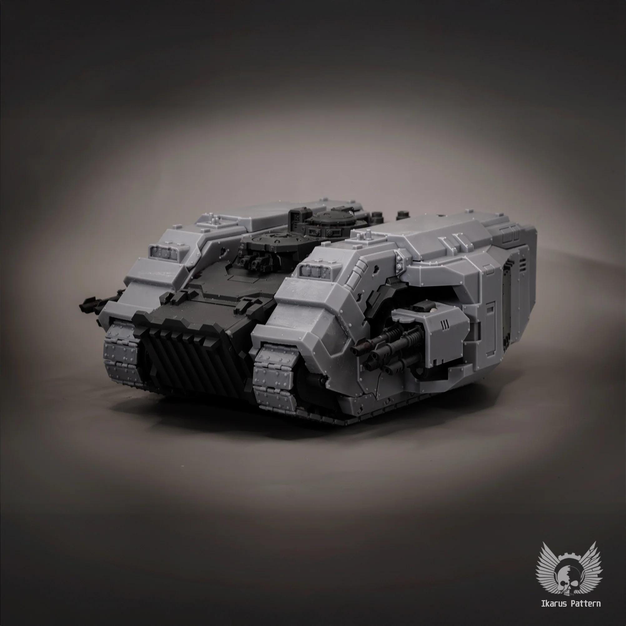 Past Generic "armoured" OLD ASSAULT Tank Ikarus Pattern Conversion Kit ...