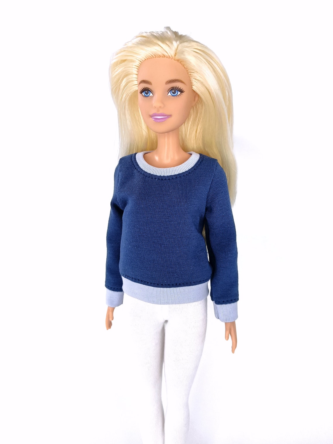 PDF Pattern of Sweatshirt for Dolls Barbie Original and Curvy - Etsy