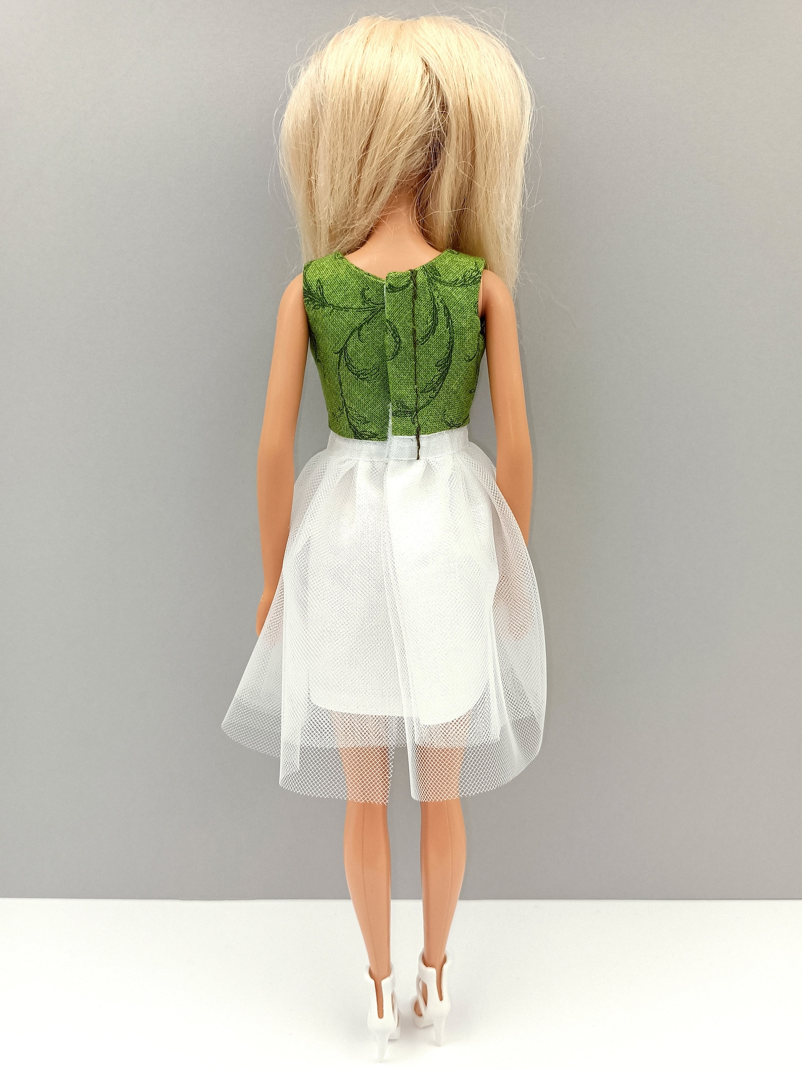 PDF Dress for Barbie. Simple Pattern and Instruction. - Etsy