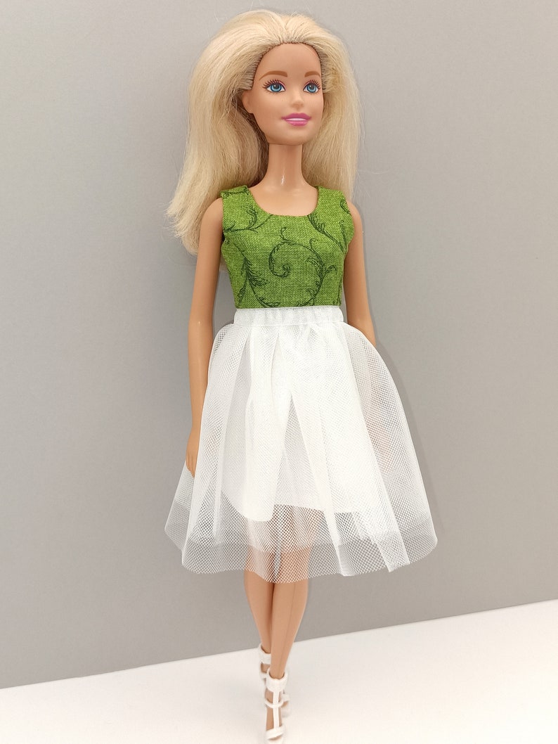PDF Dress for Barbie. Simple Pattern and Instruction. - Etsy