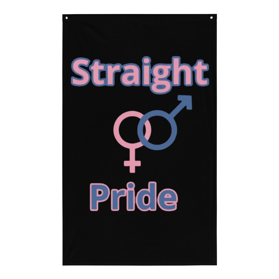 Straight Pride Flag - Etsy