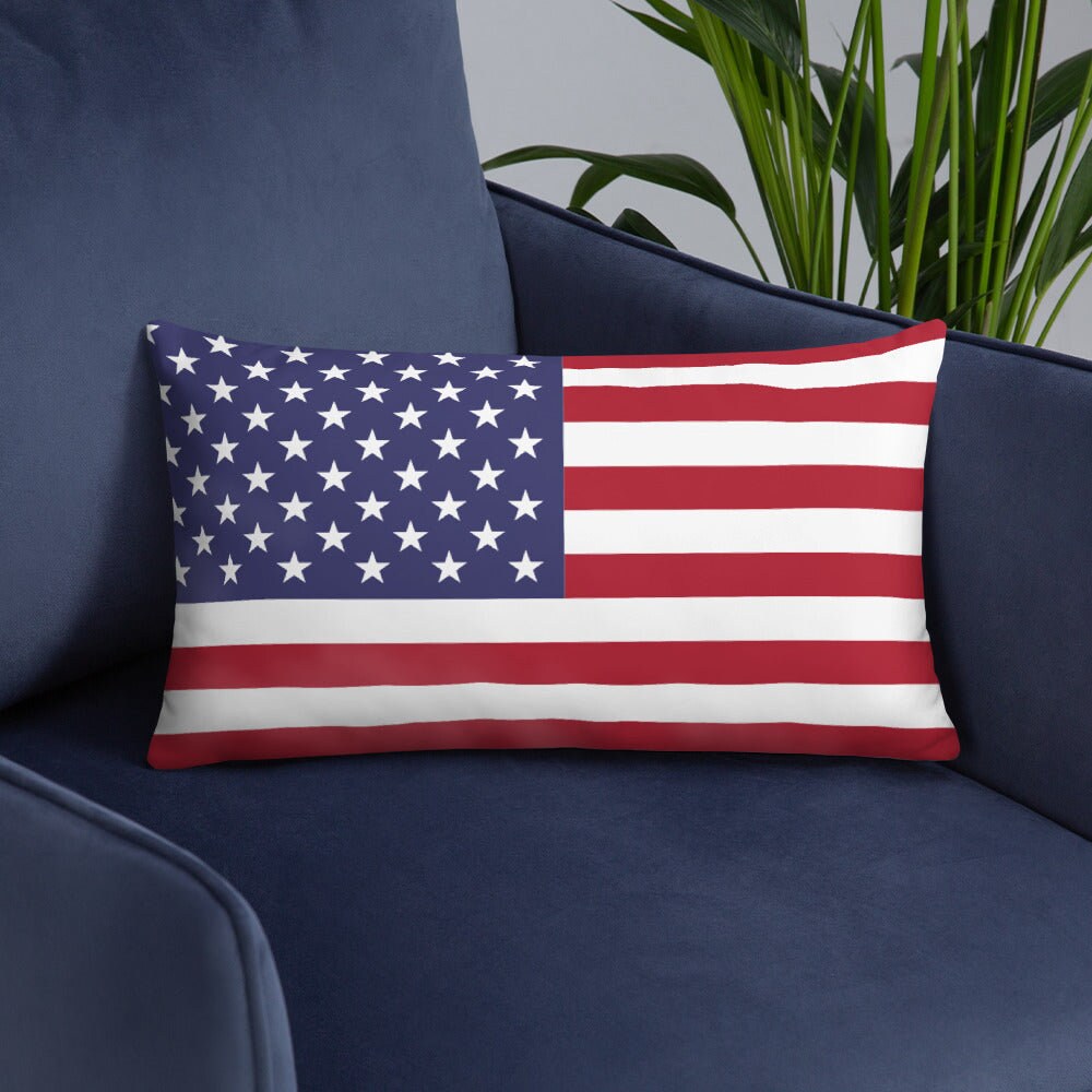Patriotic American Flag Pillow - Etsy