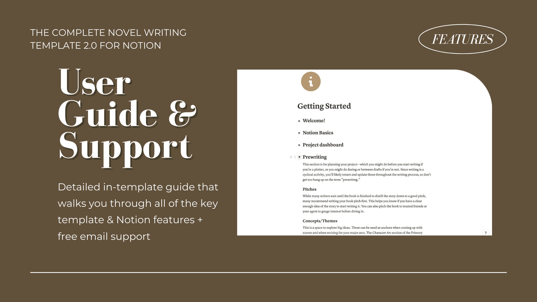 The Complete Novel Writing Template for Notion | Novel Writing, Novel ...